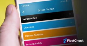 Van Driver Safety Resources Created By National Highways Added To FleetCheck App | FleetCheck