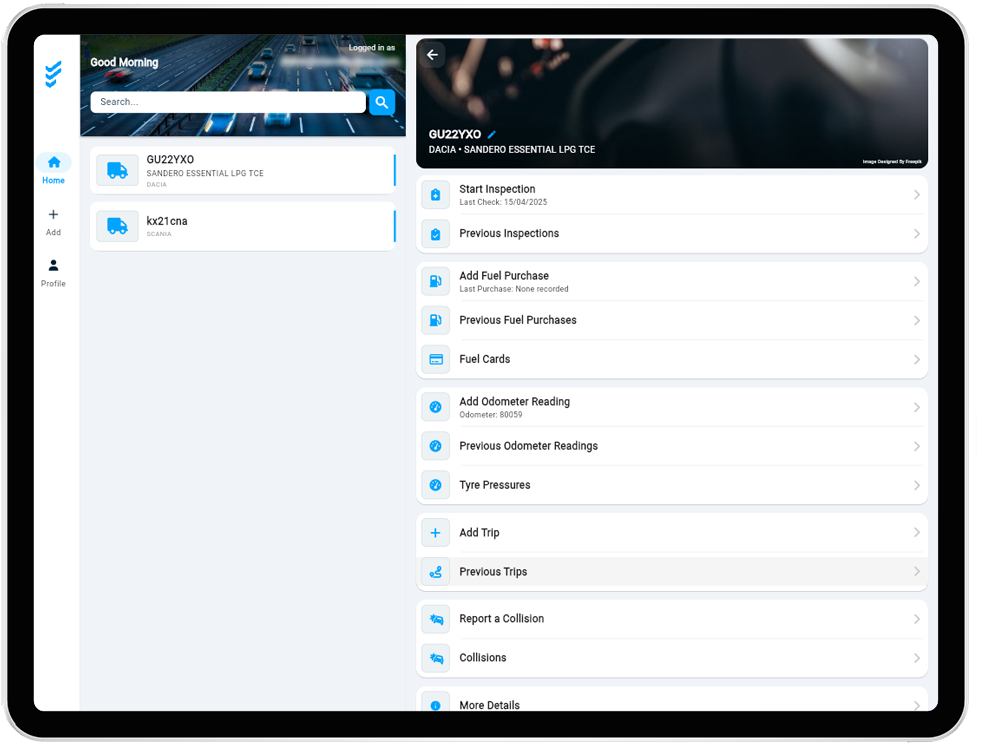 New Driver App | FleetCheck